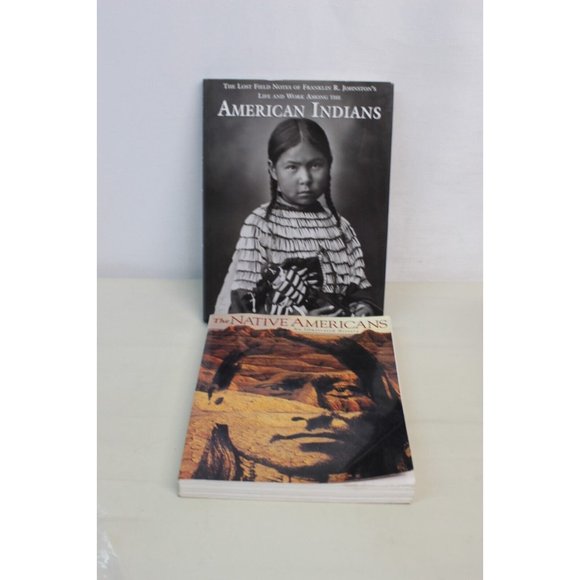 Other | 2 Native American Indian Books Native Americans History Field ...